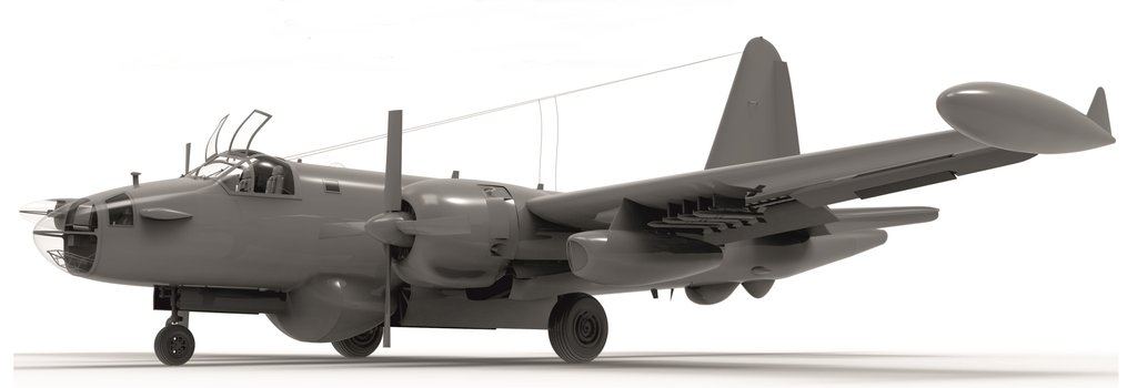 1/48 - Lockheed P2V-7 Neptune resin kit by Jetmads - released - sold ...