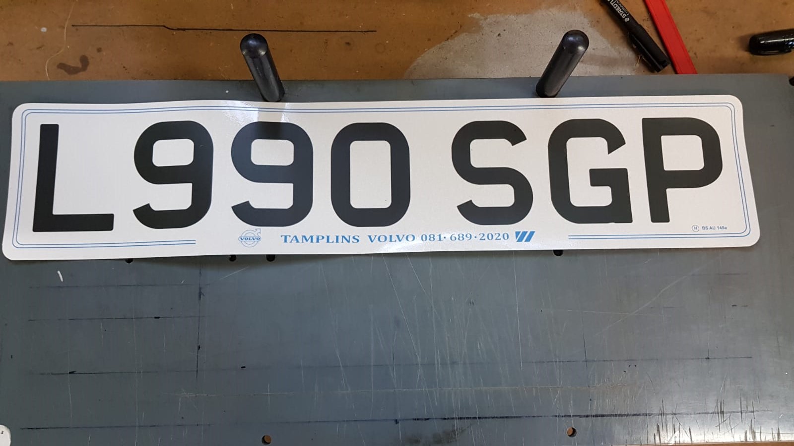 New plate — Postimages