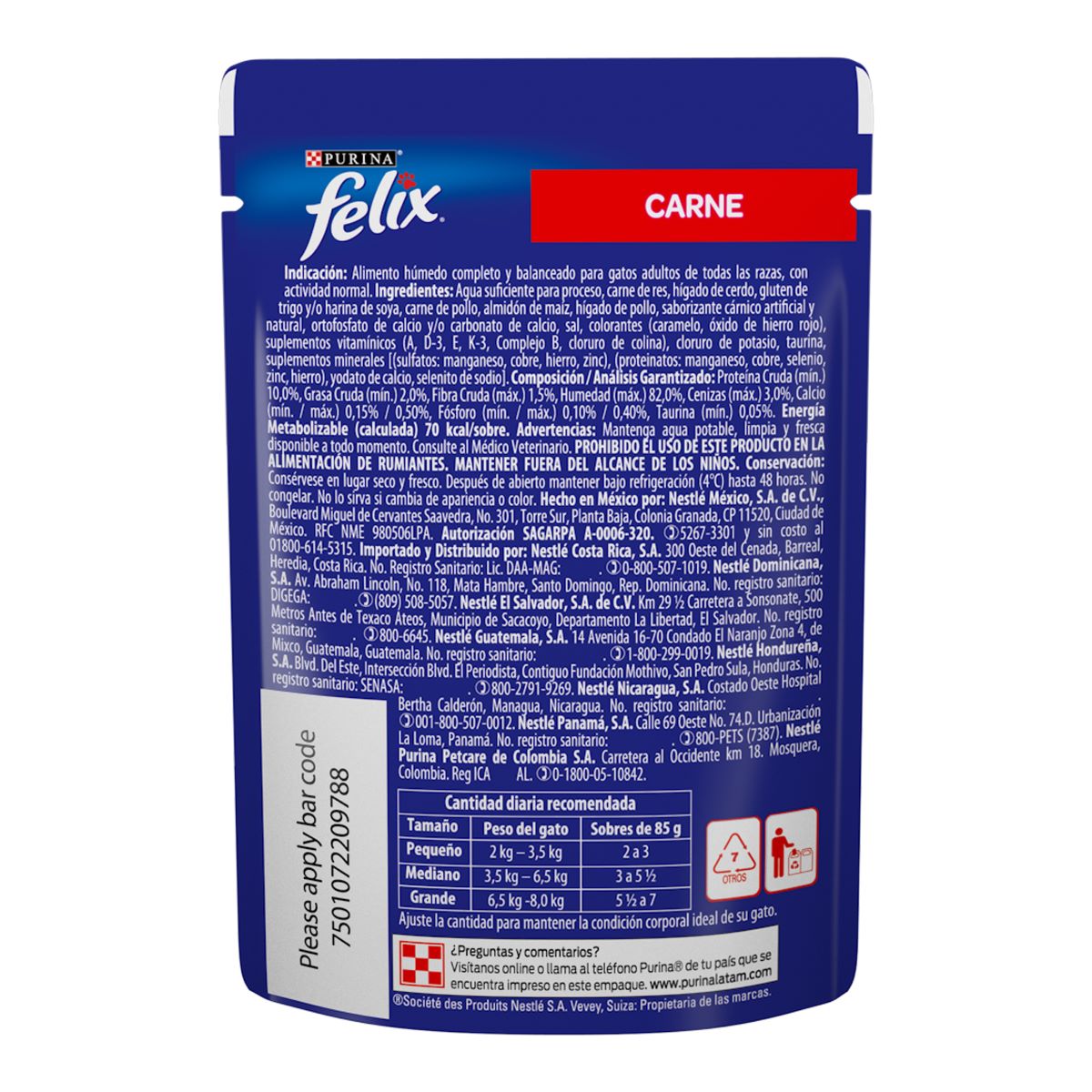 MX FELIX CARNE ECONT 0422 BACK — Postimages