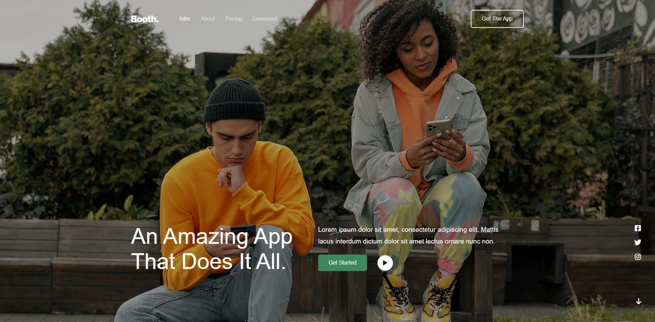 GitHub - MajidALILOUCH/Booth: A website for practicing on HTML and CSS