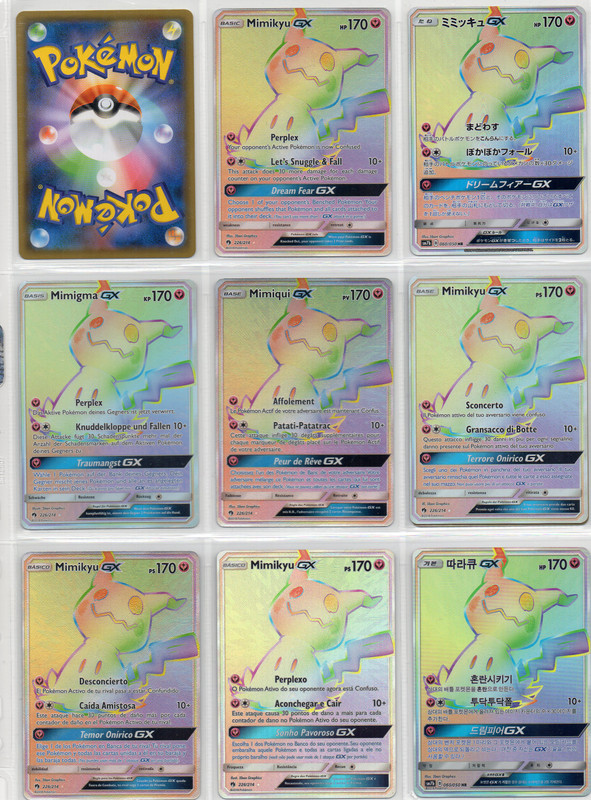 Mimikyu collection : r/PokemonTCG