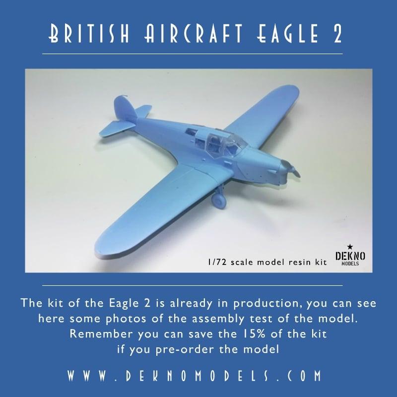 1/48 & 1/72 - British Aircraft/Klemm Eagle 2 & BK.1 3D printed kits ...
