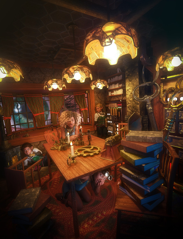 (26500 Points) Topsy 8 The Tinkerer Bundle - Free Daz 3D Models