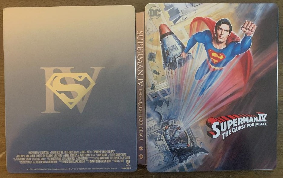 Superman 5-Film Collection 1978-1987 4K Steelbook Collection (Amazon ...