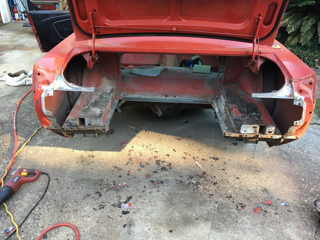 65 Fastback trunk floor repair | Vintage Mustang Forums