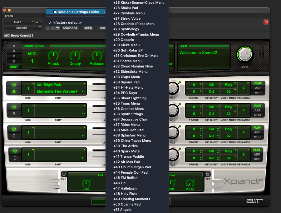 File path for Xpand2 Presets - Avid Pro Audio Community