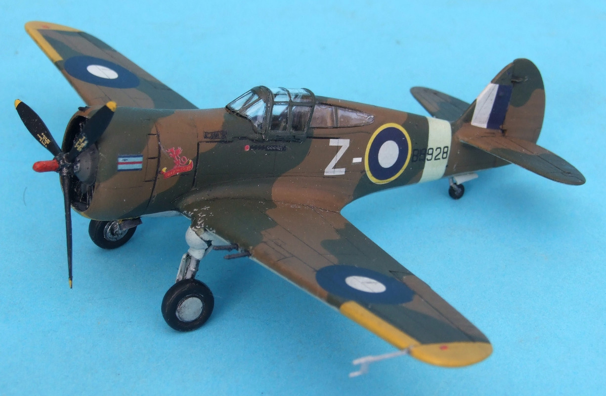 AZ Model Curtiss Mohawk Mk.IV, Sqn. Ldr. `Porky' Jeffries, 155 Sqn ...