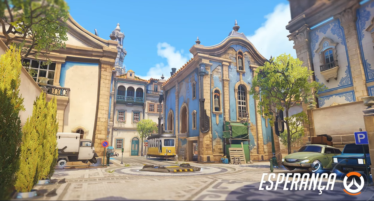 Loading screen of Esperança still missing its flag : r/Overwatch