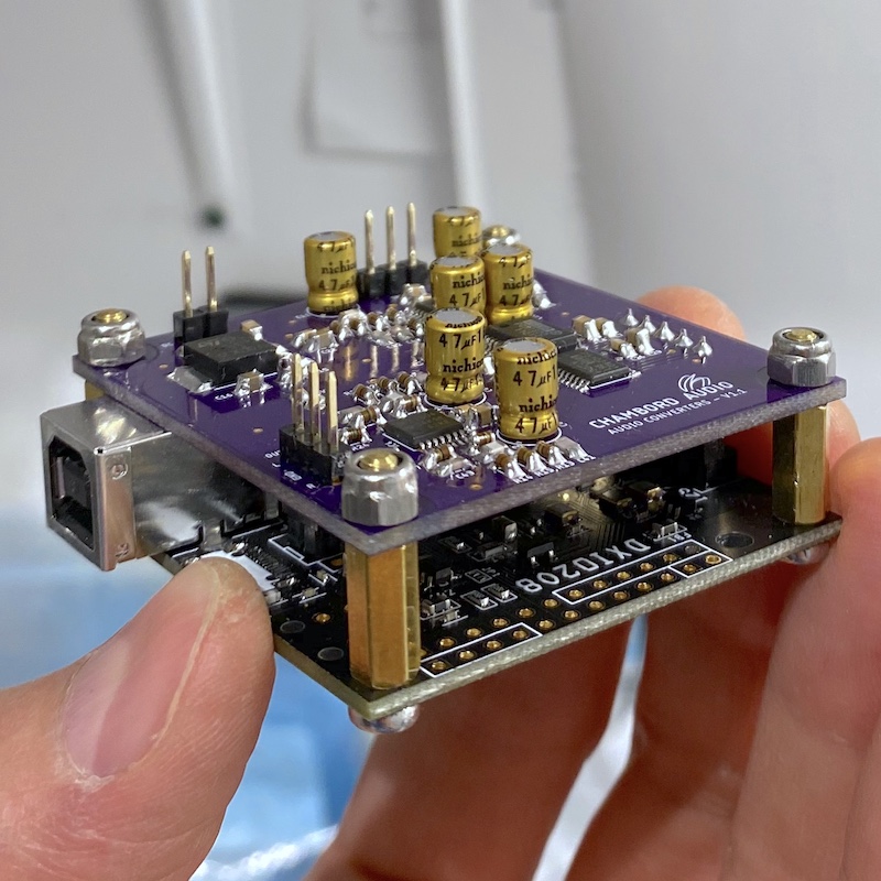 ADC / DAC add-on for DIYINHK Xmos USB to I2S PCB | GroupDIY Audio Forum