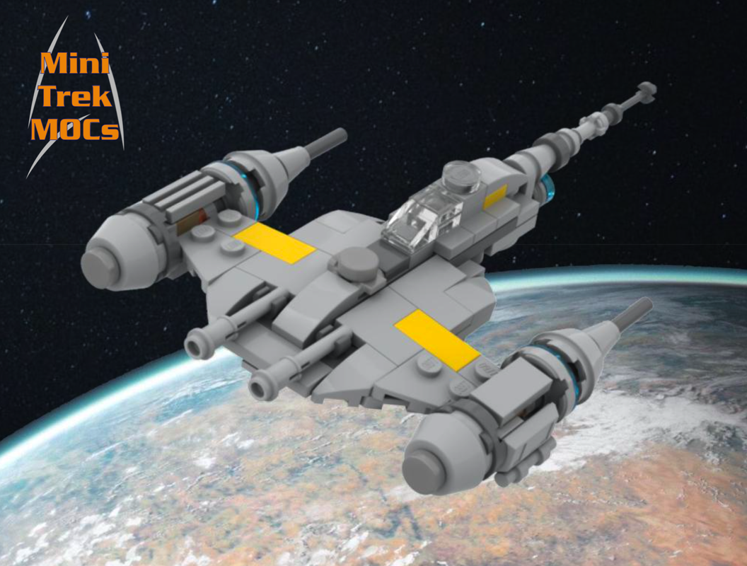 LEGO MOC Mini Din Djarin's Modified N-1 Starfighter by MiniTrekMOCs ...