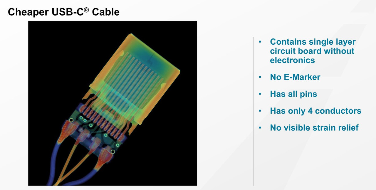 USB-C cables - is there a standard marking system to see if USB-C D, vs ...