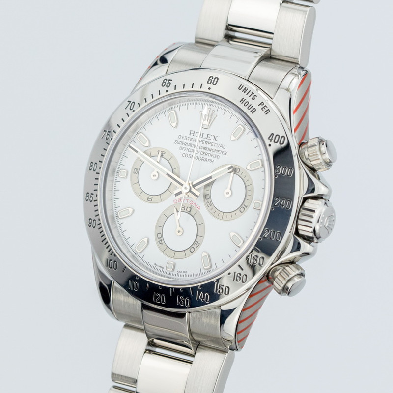 Rolex Daytona Cosmograph ref 116520 White dial 4 — Postimages