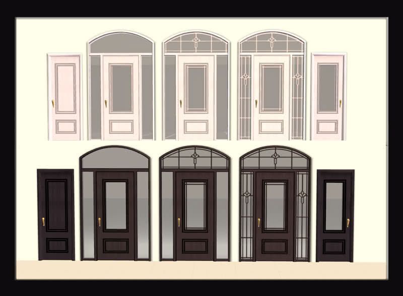 [Slaved] Sims2Luxe Windows/Doors/Arches plus Maxis Match Blinds