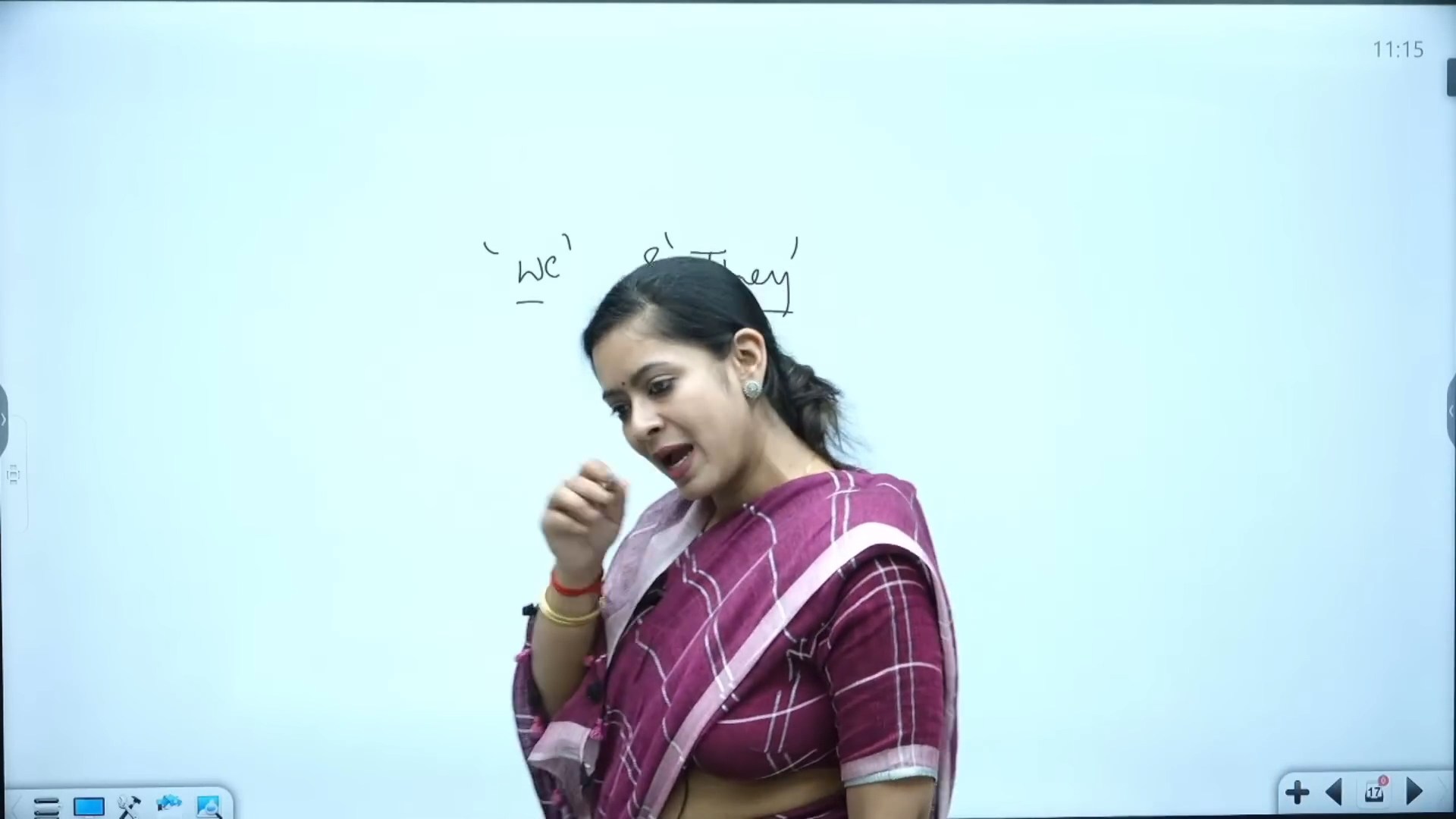 Tanu Jain hot big boobs and tummy in marron saree mp4 snapshot 01 30 ...