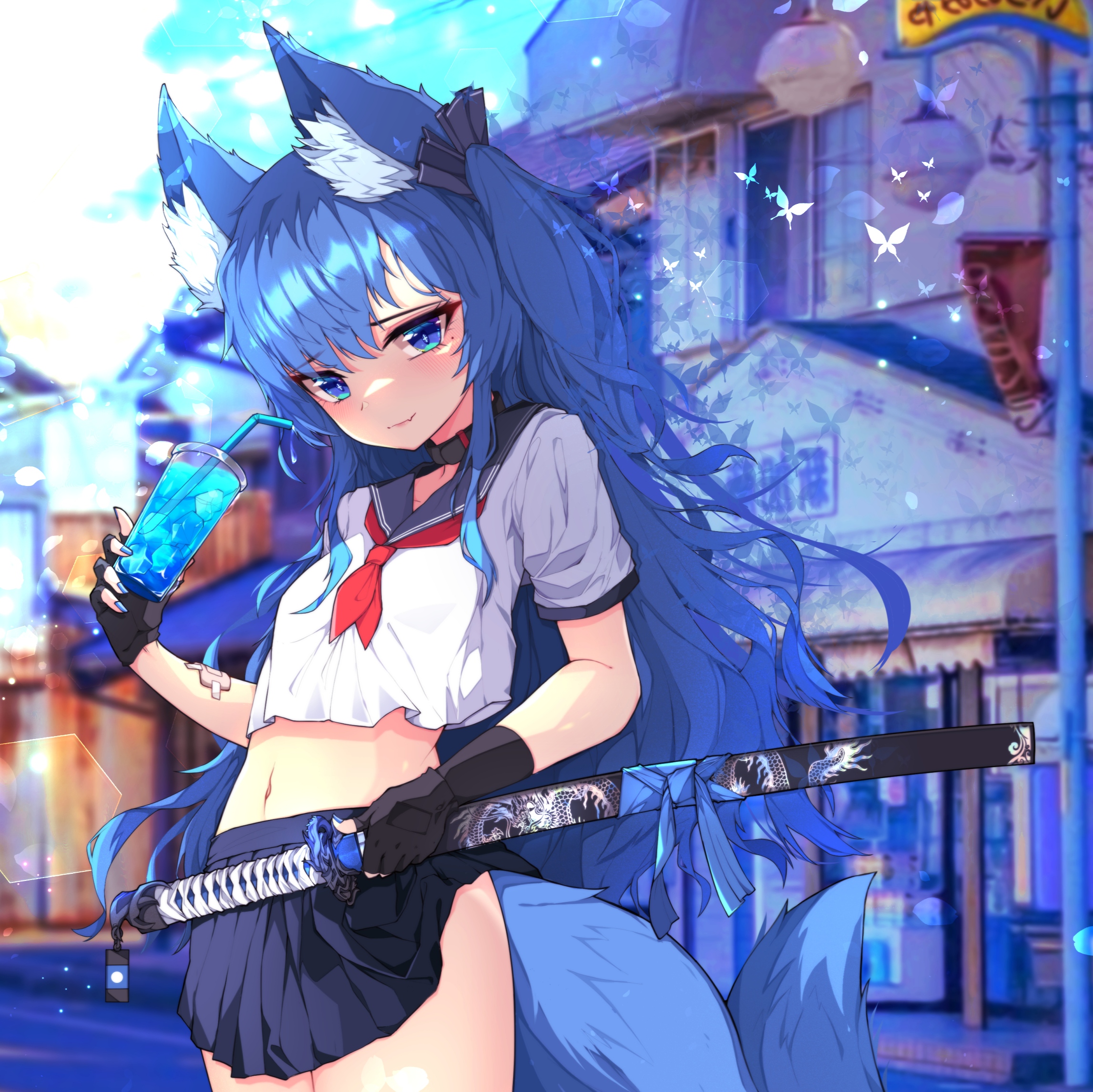 The fox with the dragon sword — Postimages