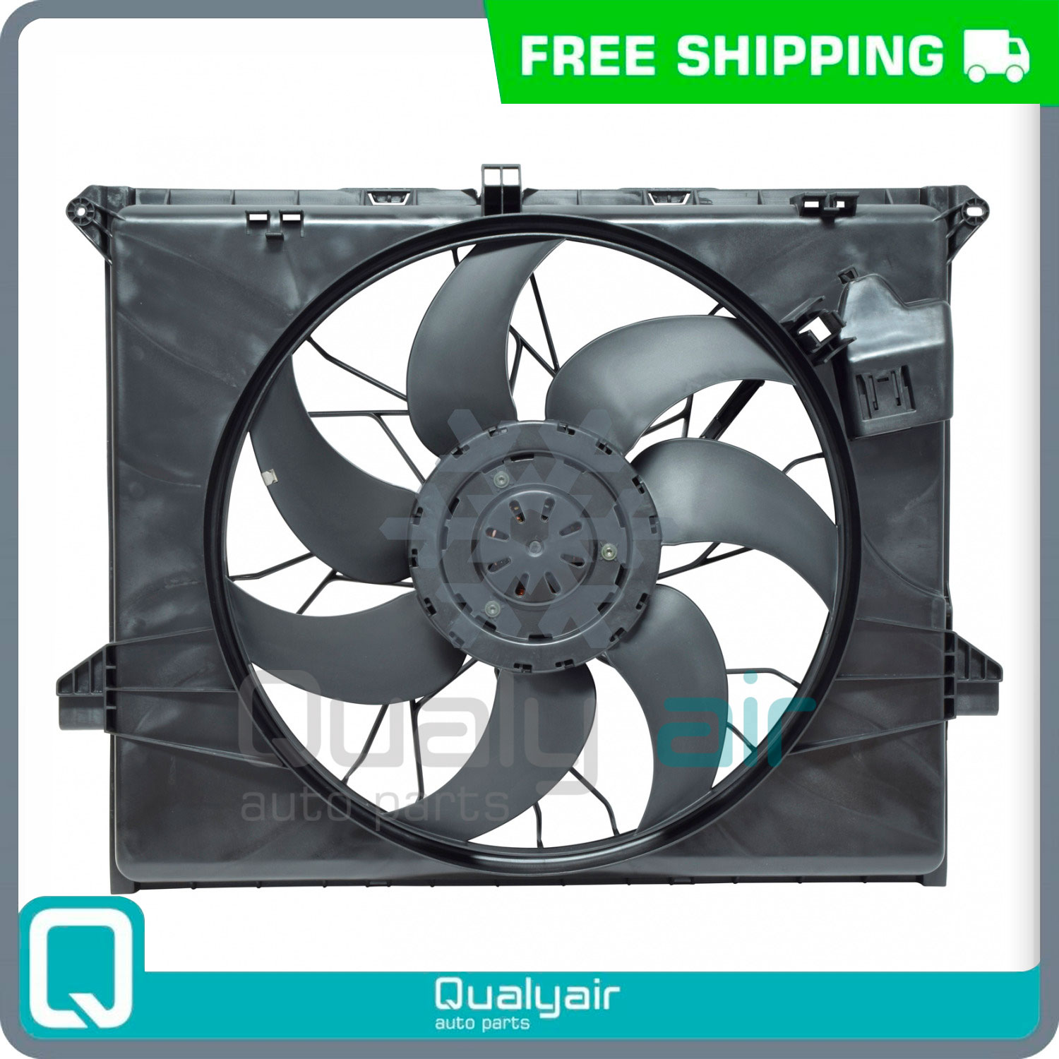 A/C Radiator-Condenser Fan for Mercedes-Benz ML320, ML350, ML500, ML550 ...