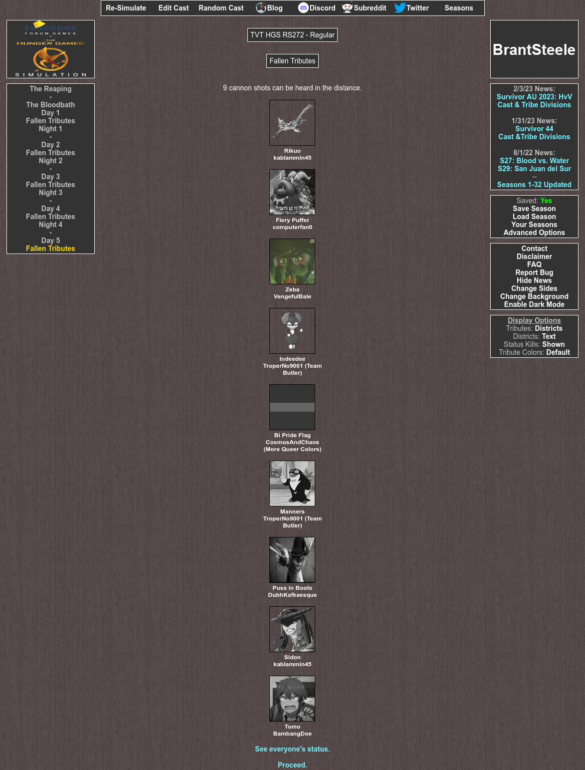Screenshot 2023 04 18 at 14 13 25 Brant Steele Hunger Games Simulator ...