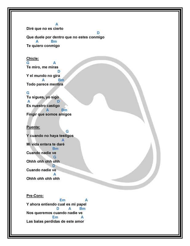 Cómo tocar Cuando Nadie Ve de MORAT en Guitarra | Tutorial + PDF GRATIS ...