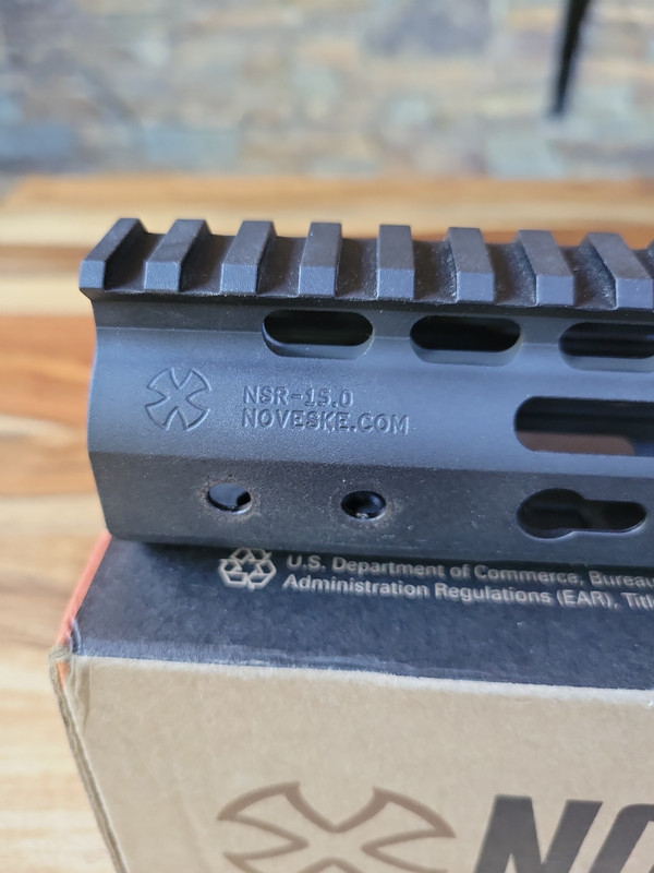 (SOLD) Noveske NSR Keymod 15" Handguard - Calguns.net
