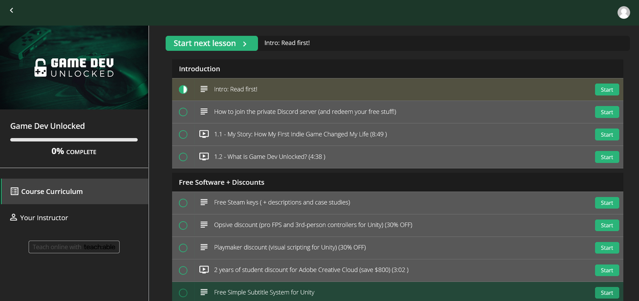 GameDevUnlocked - Indie Game Development Course - SoftArchive Community