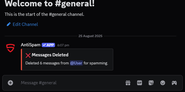 Add AntiSpam Discord Bot | The #1 Discord Bot and Discord App List