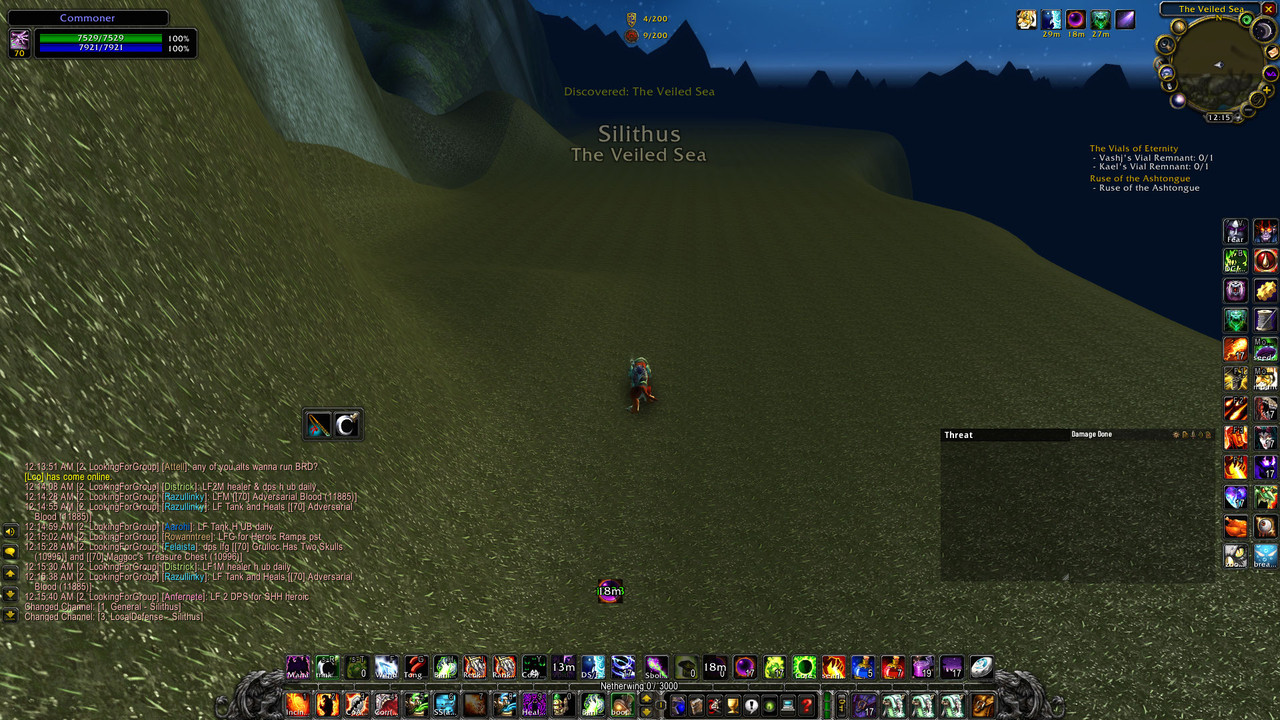 I present to you, the ominous square of southern Silithus : r/classicwow