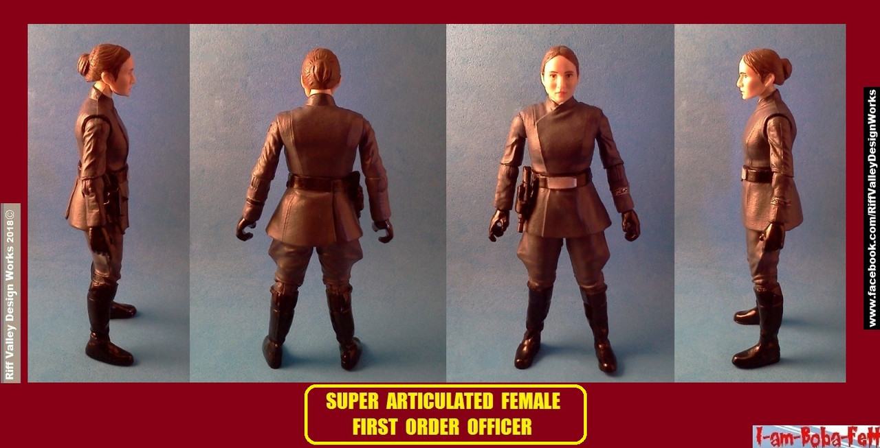 sw custom female first order officer figure h — Postimages