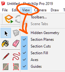 How to Remove the Haze effect of Section Plane tool in Sketchup? : r ...