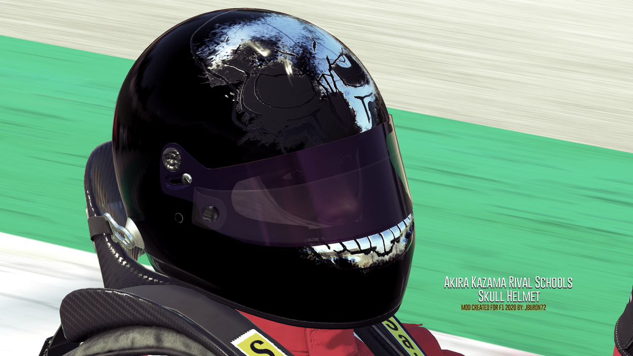 [F1_2021 Helmet] Akira Kazama Rival Schools -Cranium- 1_02 – When ...