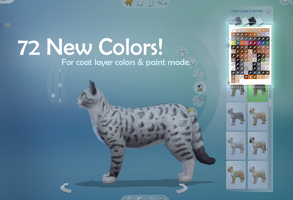 [PW] Expanded Cat Fur Colors - The Sims 4 Pets - CurseForge