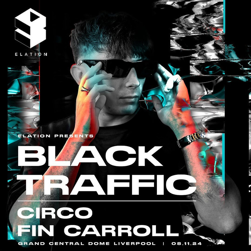 Elation brings hard techno's Black Traffic to Liverpool in November | Skiddle