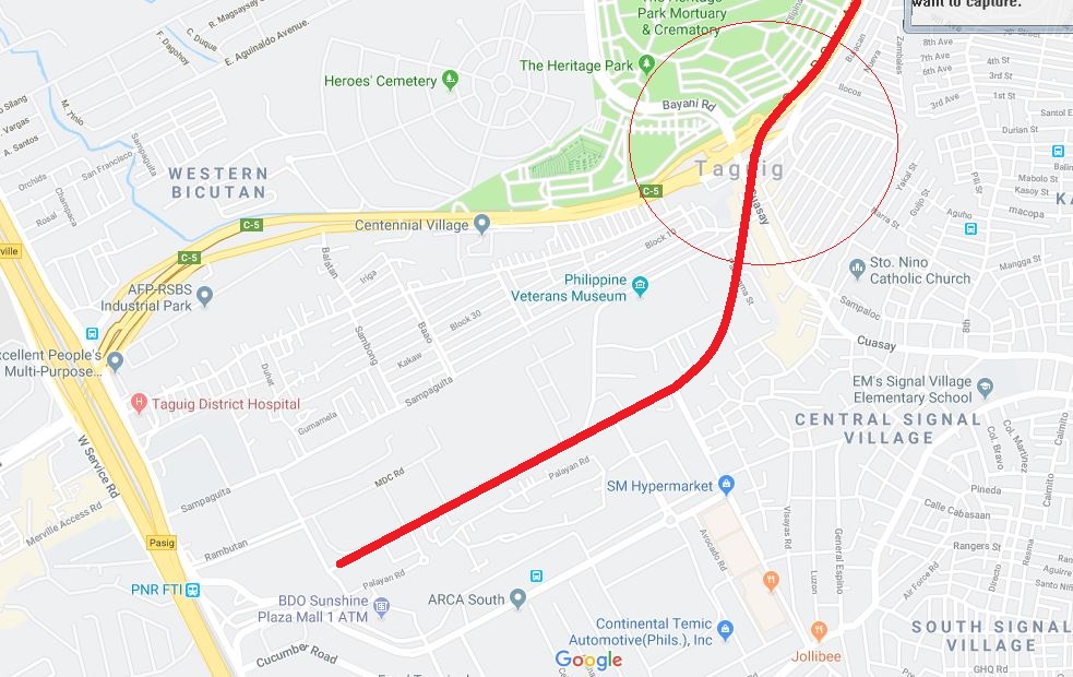 C6 - Bulacan-Rizal-Taguig Highway | Southeast Metro Manila Expressway ...