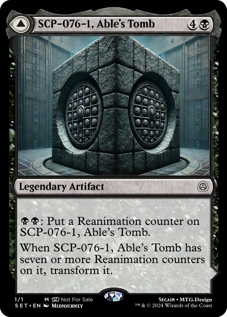 SCP 076 1, Able's Tomb — Postimages