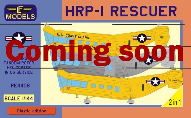 1/144 - Piasecki HRP-1 Rescuer by LF Models - released - The ...