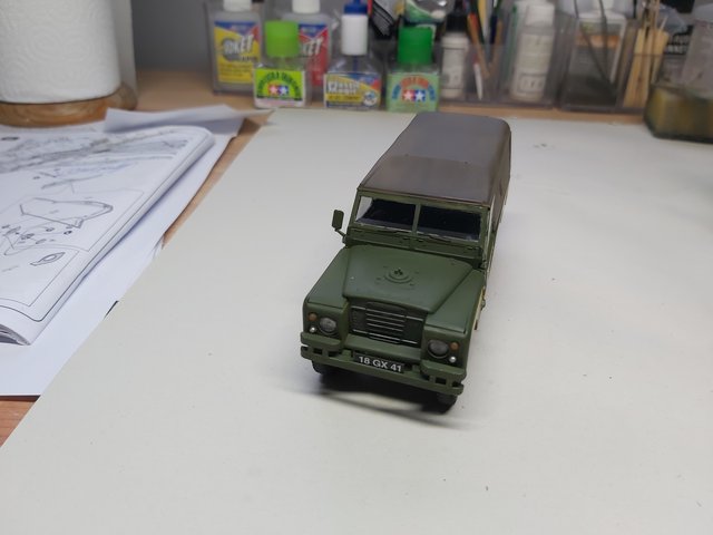 RAF Landrover 1/35 Scale - Ready for Inspection - Armour - Britmodeller.com