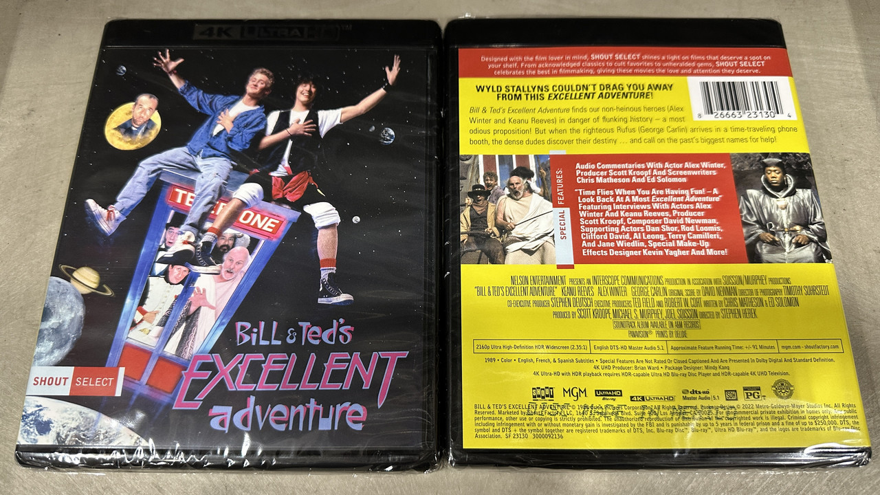 Bill and Ted's Excellent Adventure 4K UHD (1989) - Page 5 - Blu-ray Forum