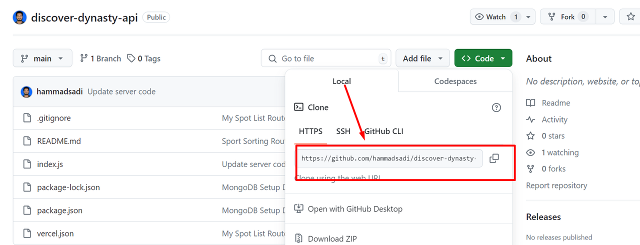 GitHub - hammadsadi/discover-dynasty-api: Discover-dynasty This is Server Repo. This Server is ...