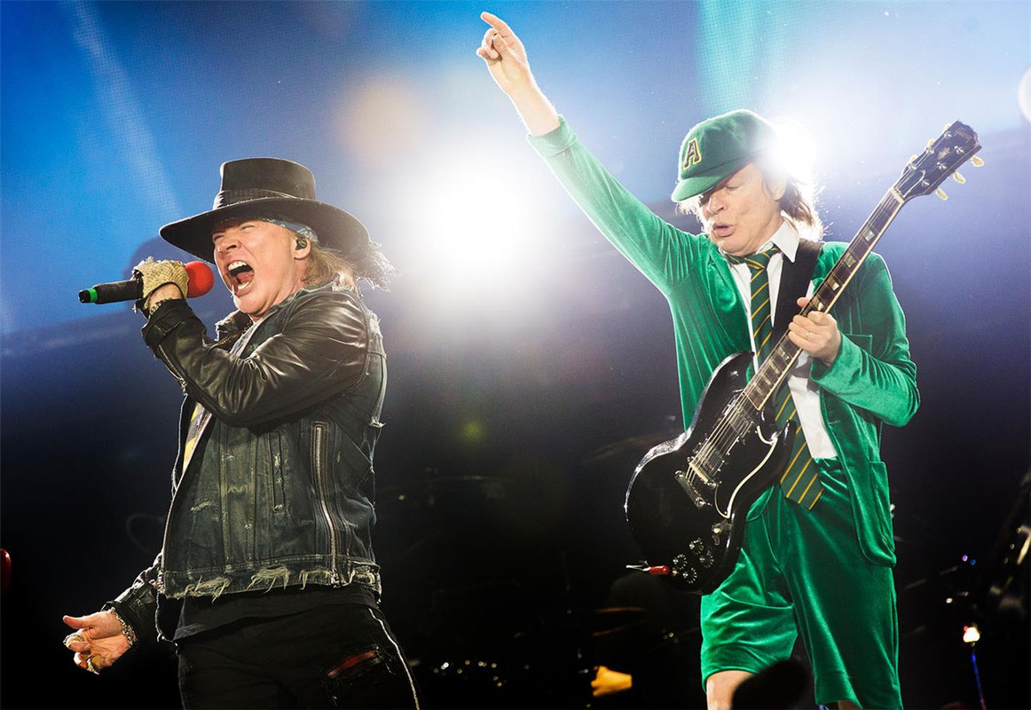 Remembering... AC/DC with Axl Rose in 2016 (Rock Or Bust Tour) | Steve ...
