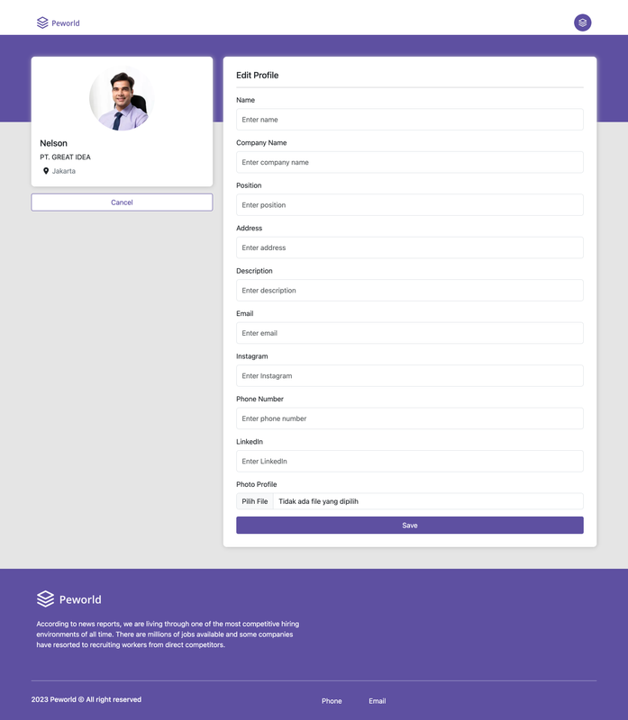 GitHub - assyifaptrs/peworld-app: Website for recruiters and job seekers in searching for job ...