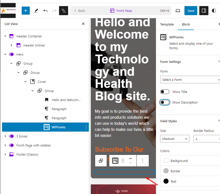How to add the Email Field in the Header? | WordPress.org