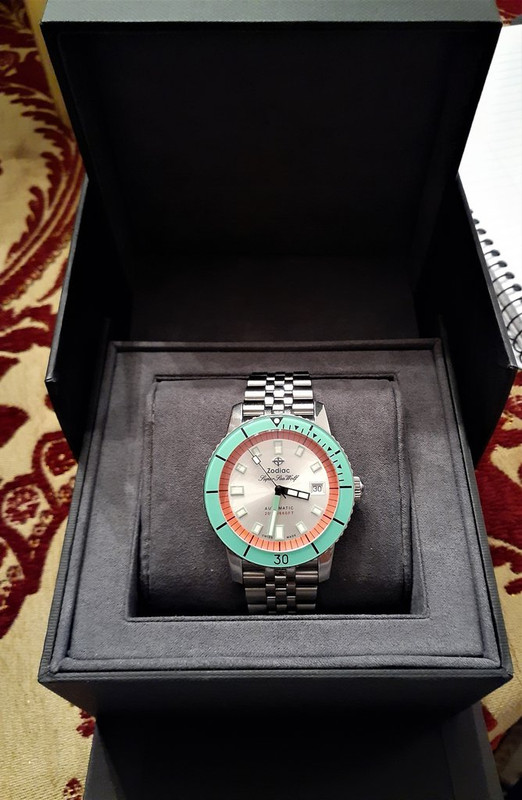 FS: Zodiac Super Sea Wolf Watermelon | WatchUSeek Watch Forums