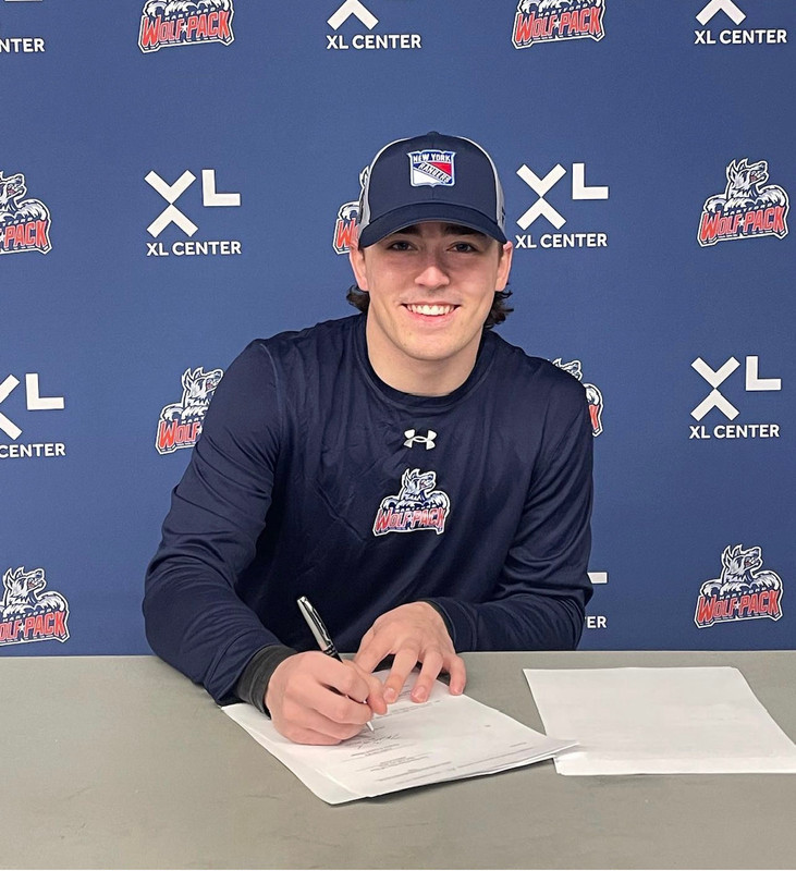 Confirmed with Link: - Brett Berard Signs three-year entry level ...