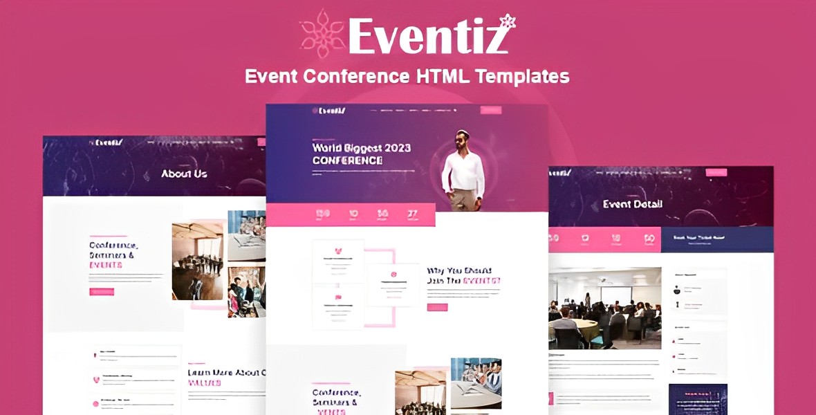 Eventiz - Event Conference HTML Template – Bliter GPL