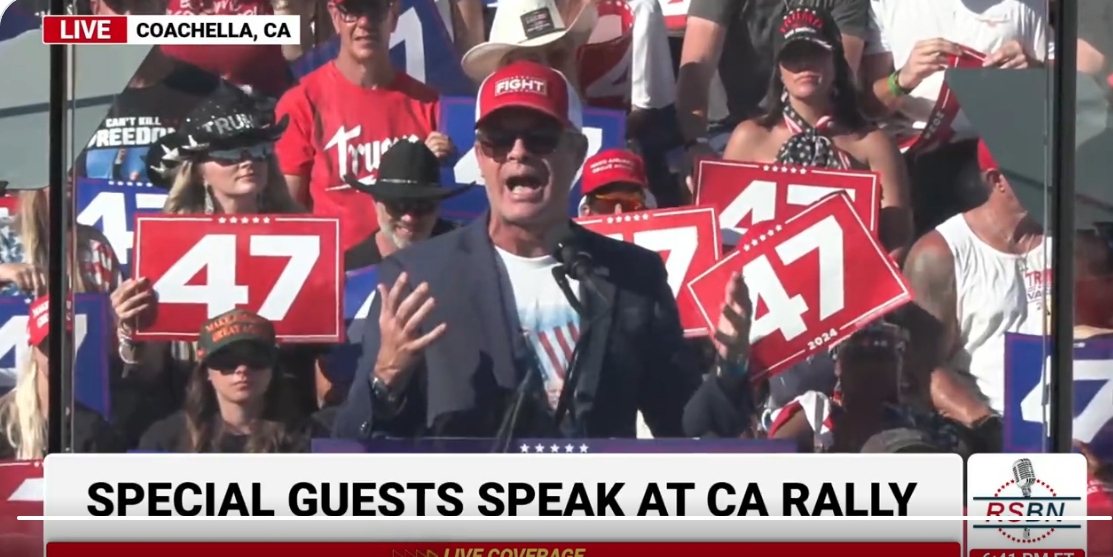 LIVE: President Trump Holds a Rally in Coachella, CA – 10/12/24 5PM PDT