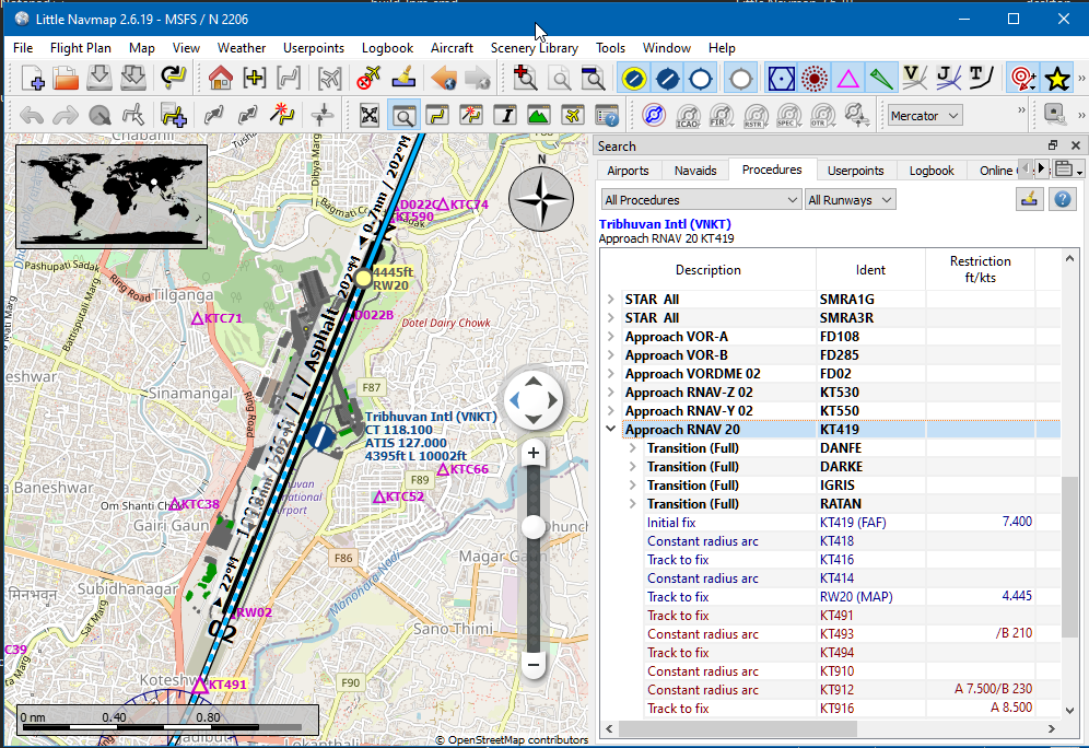 VNKT approach transitions missing - Little Navmap | Little Navconnect ...