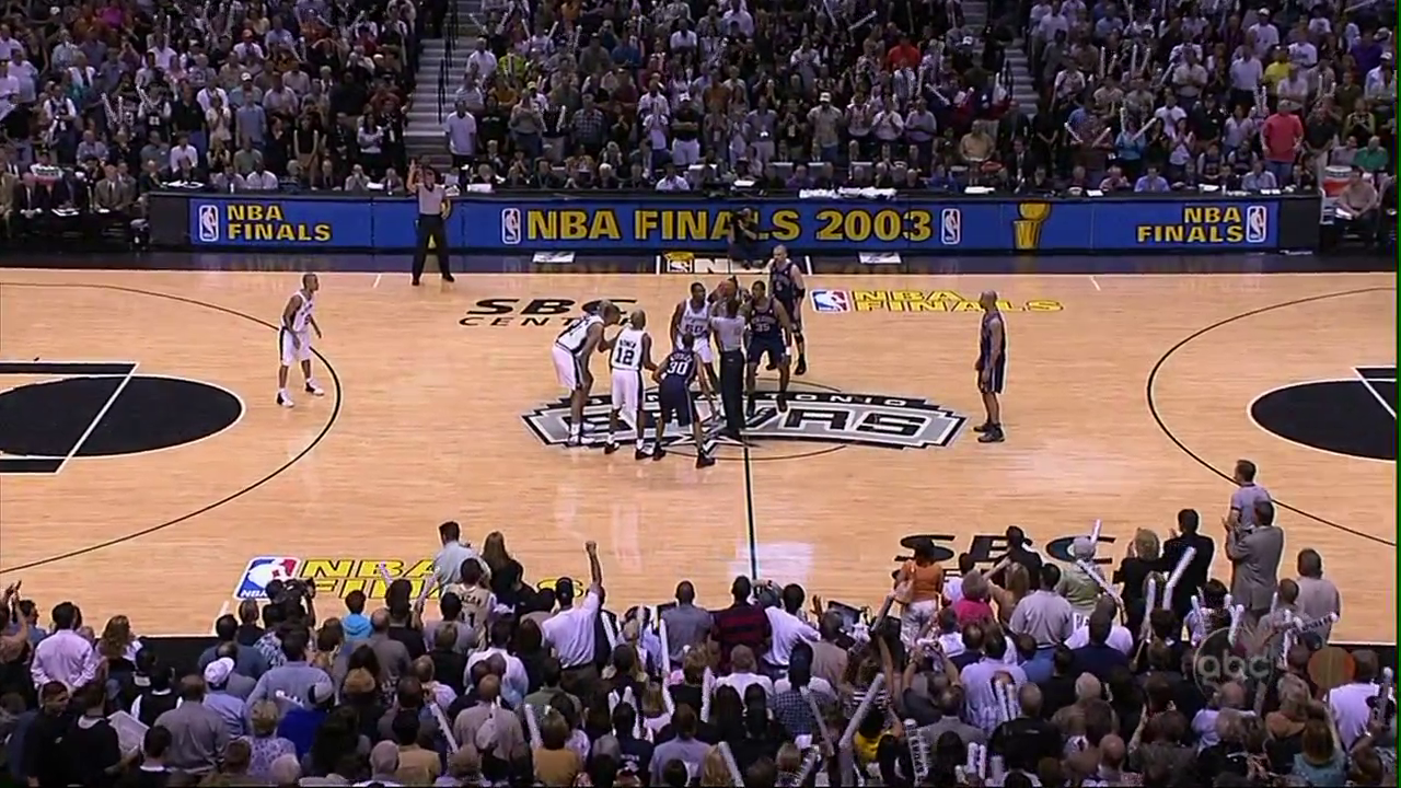 NBA Finals 2003: New Jersey Nets @ San Antonio Spurs [Game6] 15/06/2003