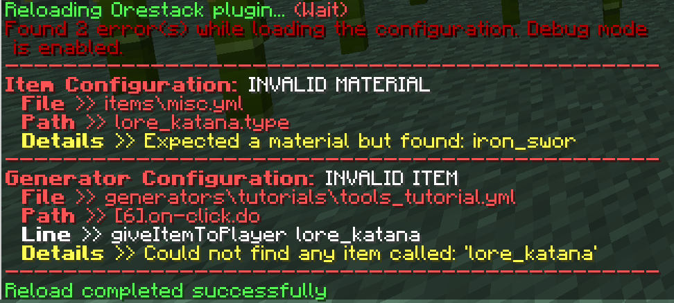 Orestack [Premium] - Custom Resources and Harvesting Mechanics - New color schemes in chat ...