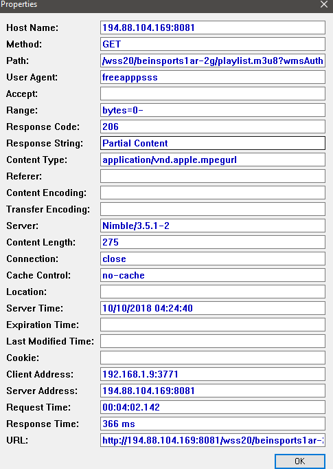 Vlc 403 Forbidden When Redirect To External Link By Php Stack Overflow