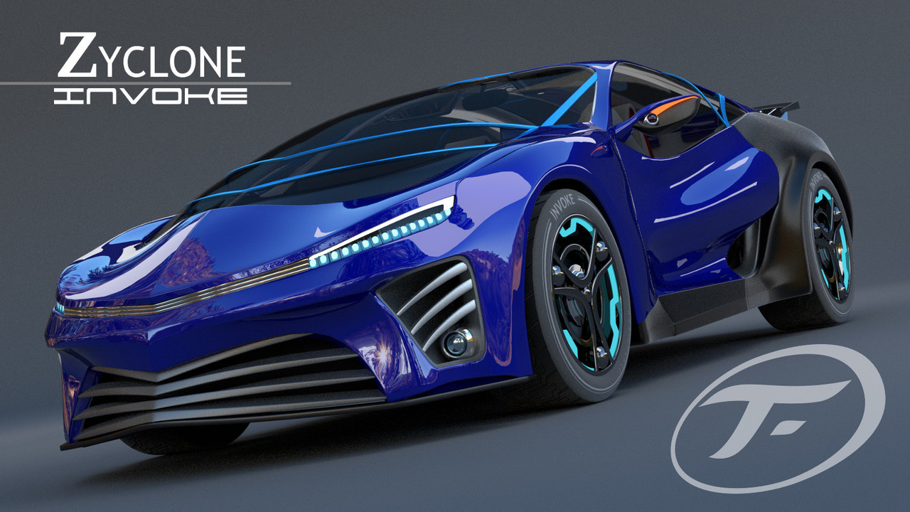 Zyclone Invoke & Lemmarc X1 (by TrueForm) - Free Daz 3D Models