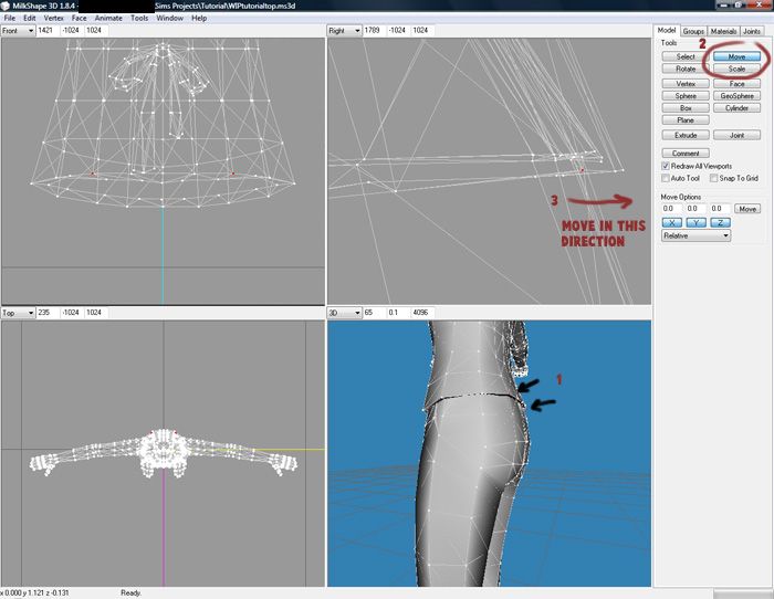Tutorial: Seperating a Full Body Mesh: fantasyrogue — LiveJournal